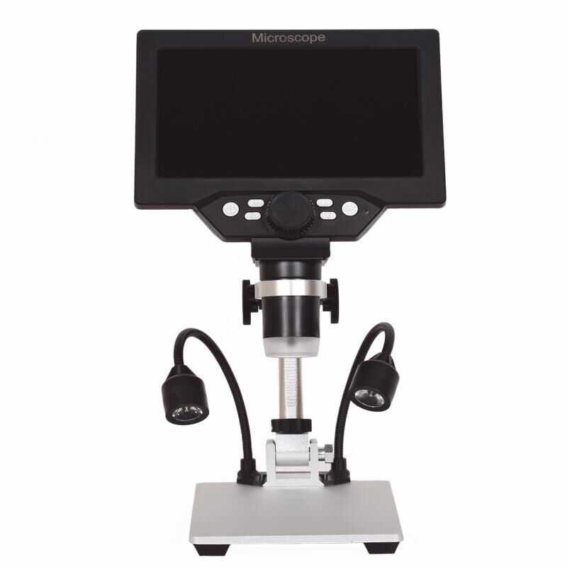 Taffware Mikroskop Digital 12MP 1200X Monitor 7 Inch Stand and LED ...