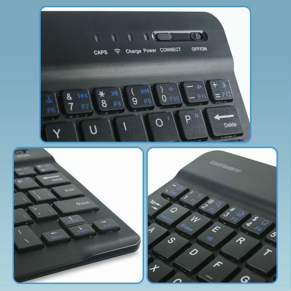 Taffware Wireless Bluetooth Keyboard Rechargeable - KM78D - Taffware ...