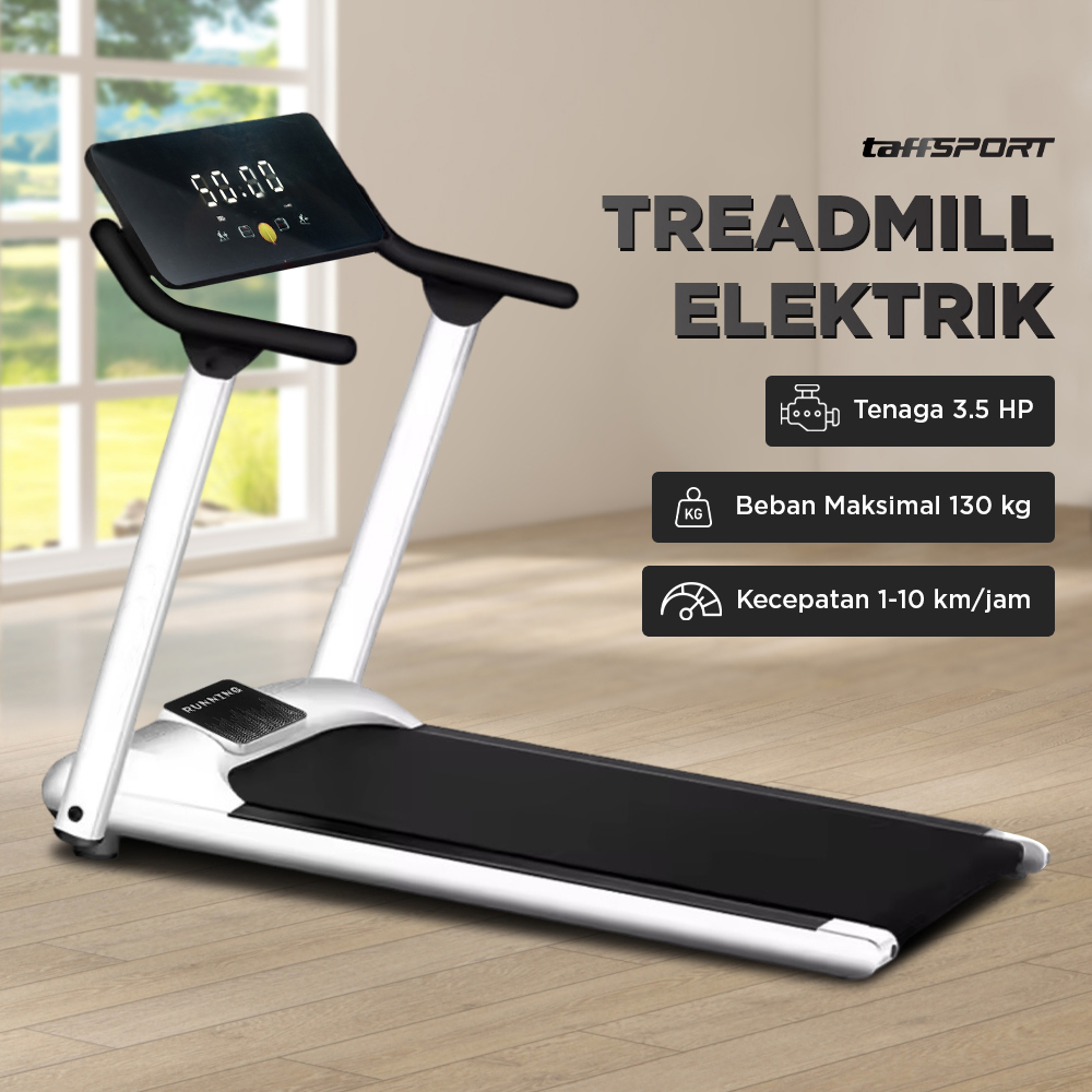 TaffSPORT Treadmill Lipat Foldable Electric Smart LED Display - A1 ...