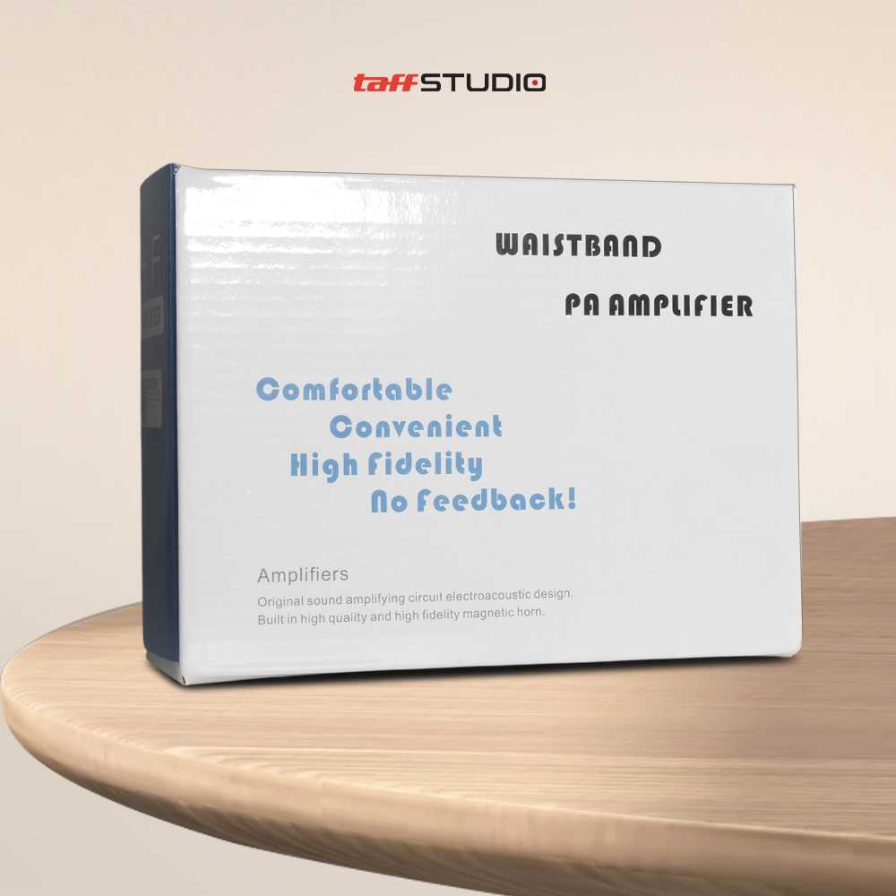 TaffSTUDIO Speaker Pinggang Microphone Bluetooth Amplifier Wireless ...