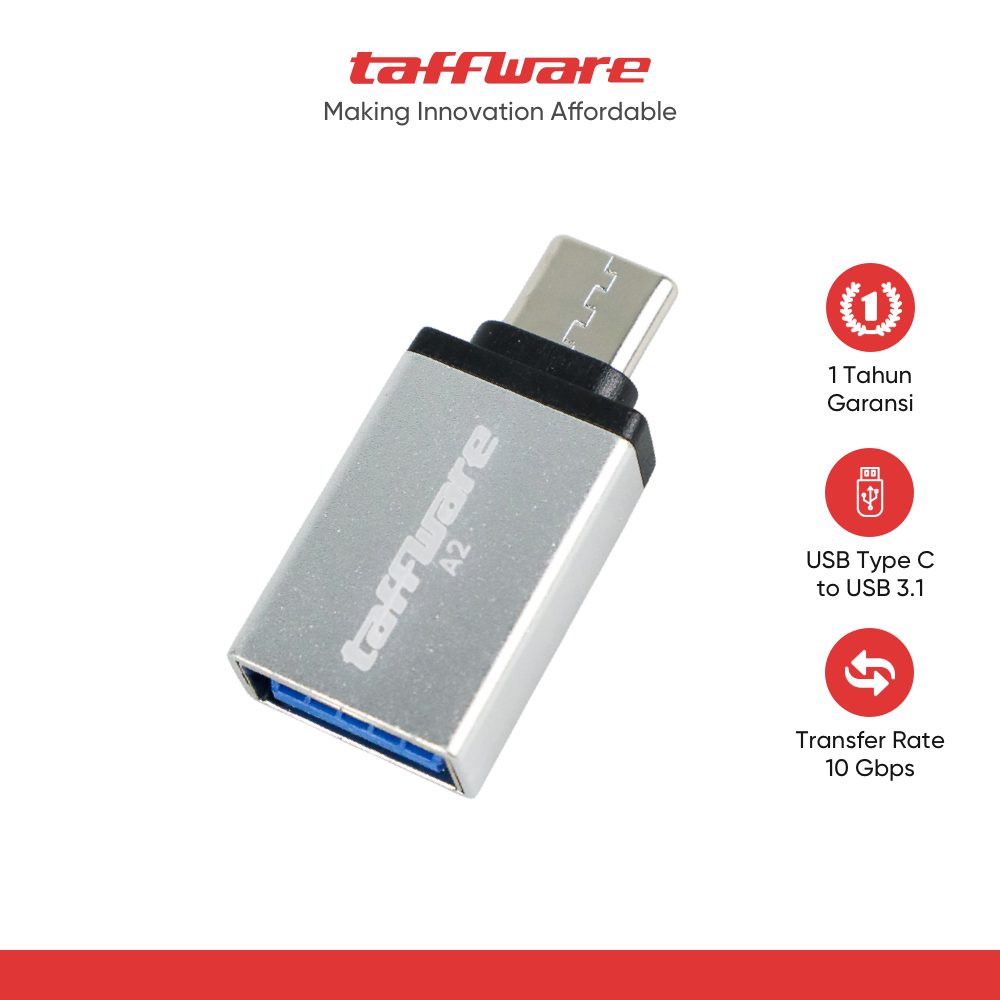 Taffware USB Type C to USB 3.1 OTG - A2 - Taffware: Making Innovation ...