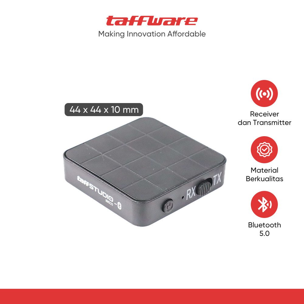 TaffSTUDIO 2 in 1 Audio Bluetooth 5.0 Transmitter & Receiver 3.5mm ...
